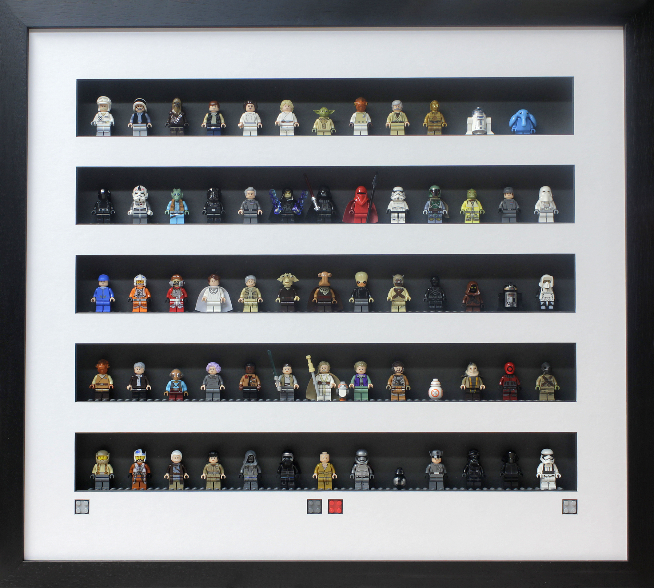 Build Your Own Frame – 80 Figure Star Wars – Standard Depth Frame – Red ... Build Your Own Frame – 80 Figure Star Wars – Standard Depth Frame – Red ...