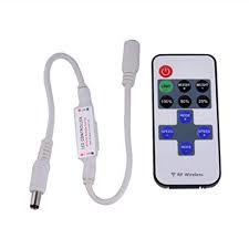 LED Controller & Remote Handset – 12V – Red Square Brick